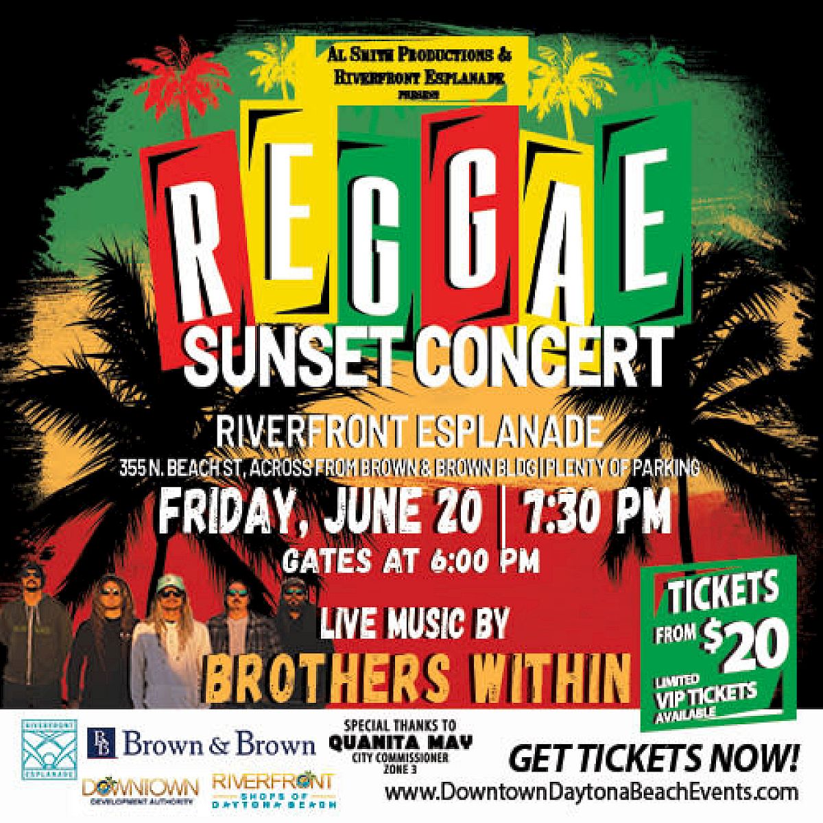 Reggae Sunset Concert with Brothers Within | Sunriver Resort
